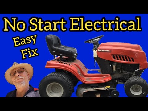 PowerMore No Start Engine on a Yard Machines Riding Mower Just Clicks Starter Issues Electrical