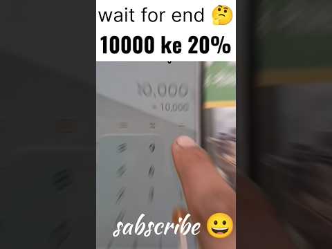 Find percent of mobile calculators 10000 ke 20% by short trick #shorts