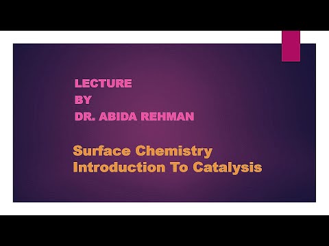 Introduction To Catalysis (Urdu/Hindi/English)