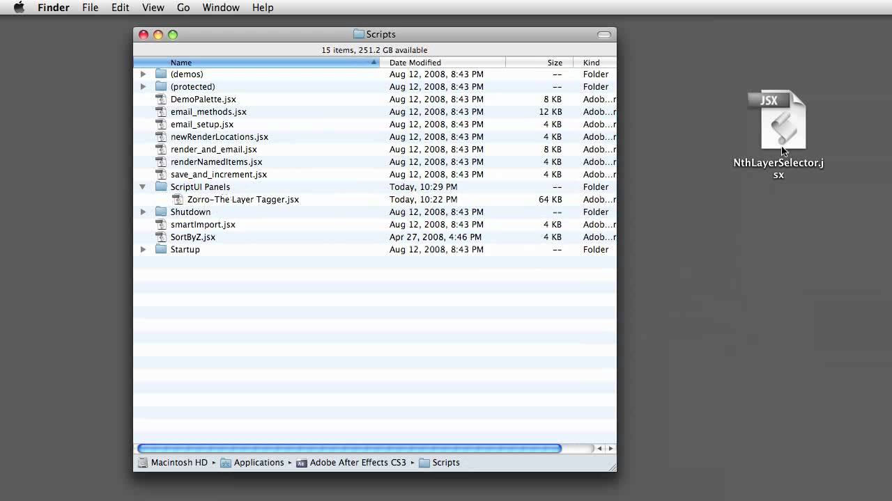 After Effects Scripts Installation And Usage Tutorial