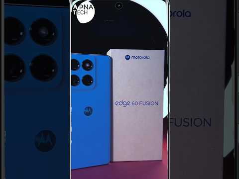 Moto Edge Fusion Unboxing || Motorola Edge 60 Fusion || Apna Tech