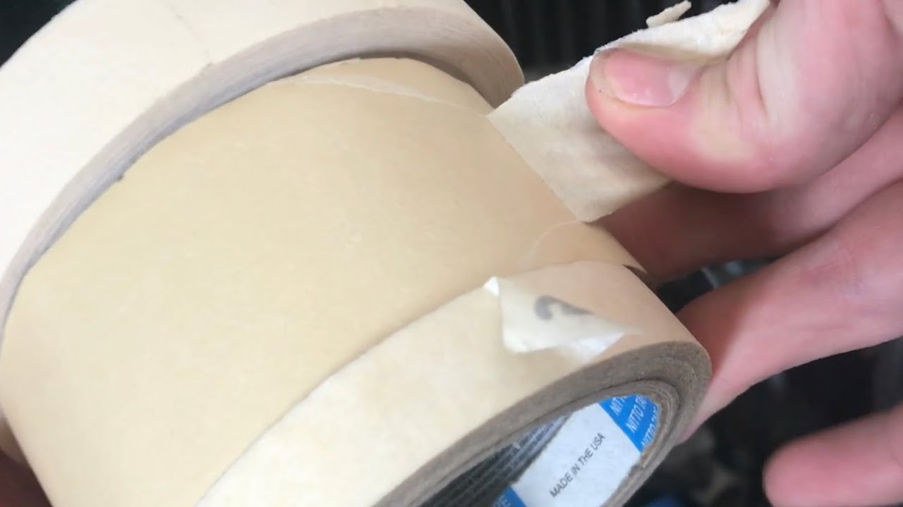 why masking tape goes BAD and how to prevent it