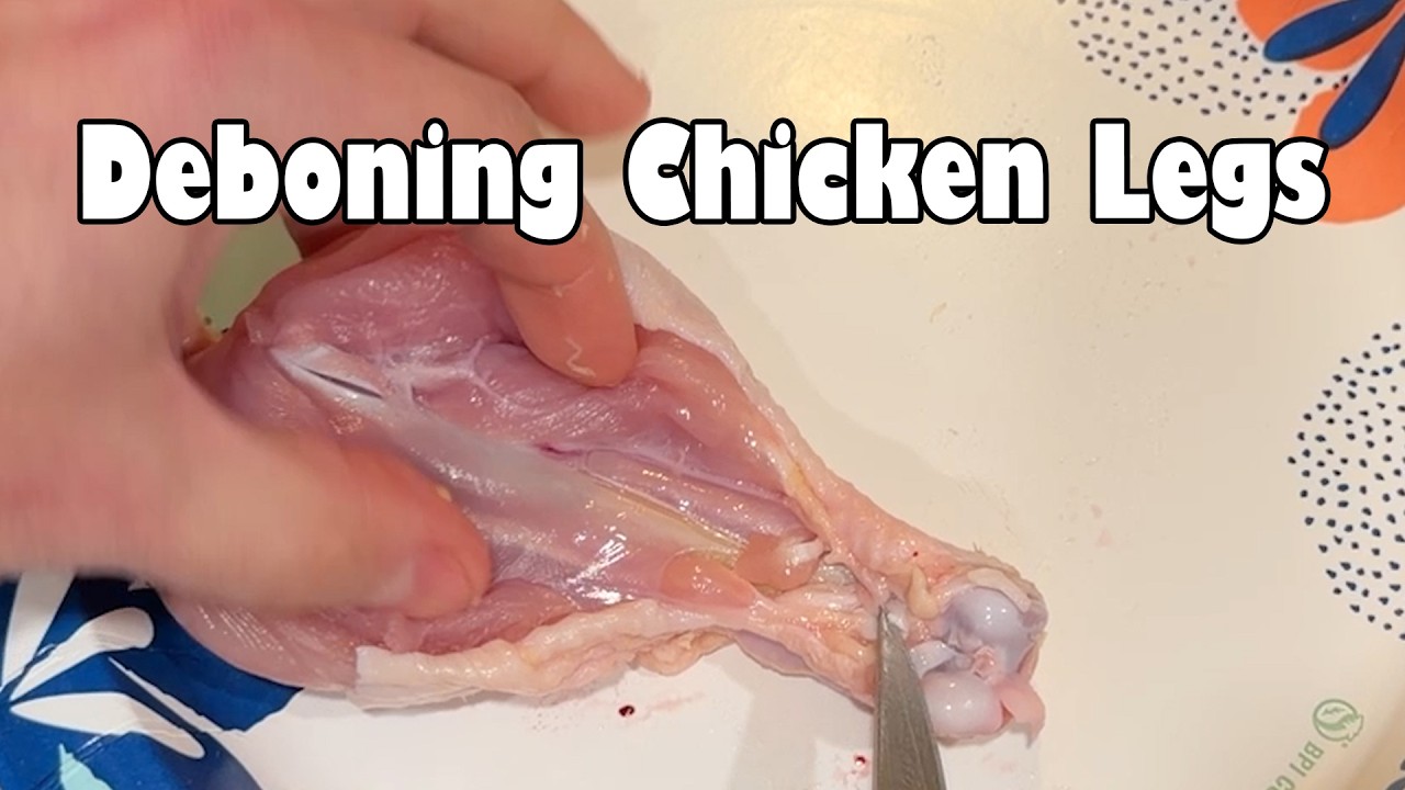 How to Debone Chicken Legs