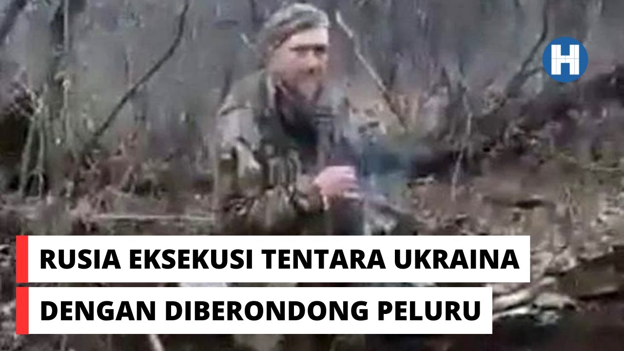 Viral! Rusia Eksekusi Tentara Ukraina dengan Diberondong Peluru, Ini Sosoknya