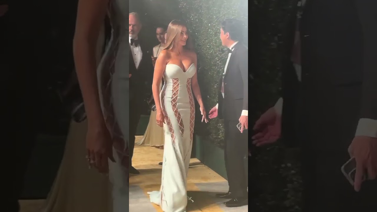Sofia Vergara at the VF oscars carpet#sofia#fashion #beauty #oscars2025