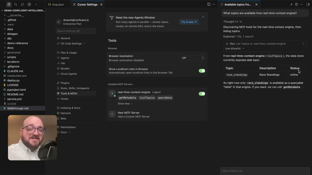 Demo: Confluent Intelligence - Real-Time Context Engine