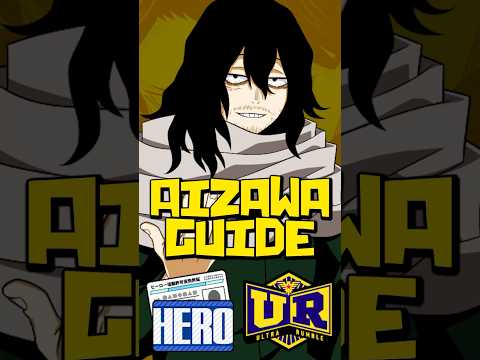 Aizawa’s Quirk Mechanic Will BREAK PVP | My Hero Ultra Rumble Leaked Character Skills Explained