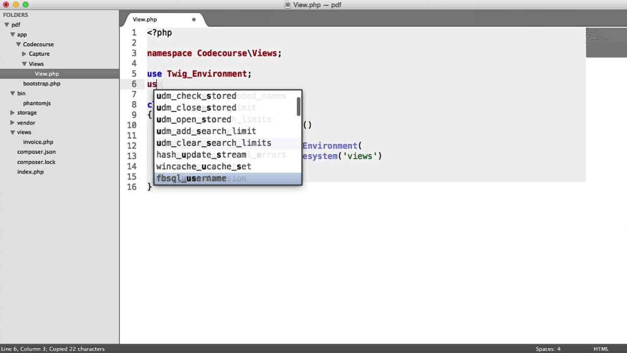 Generating PDF files with PHP: Template engine (4/7)