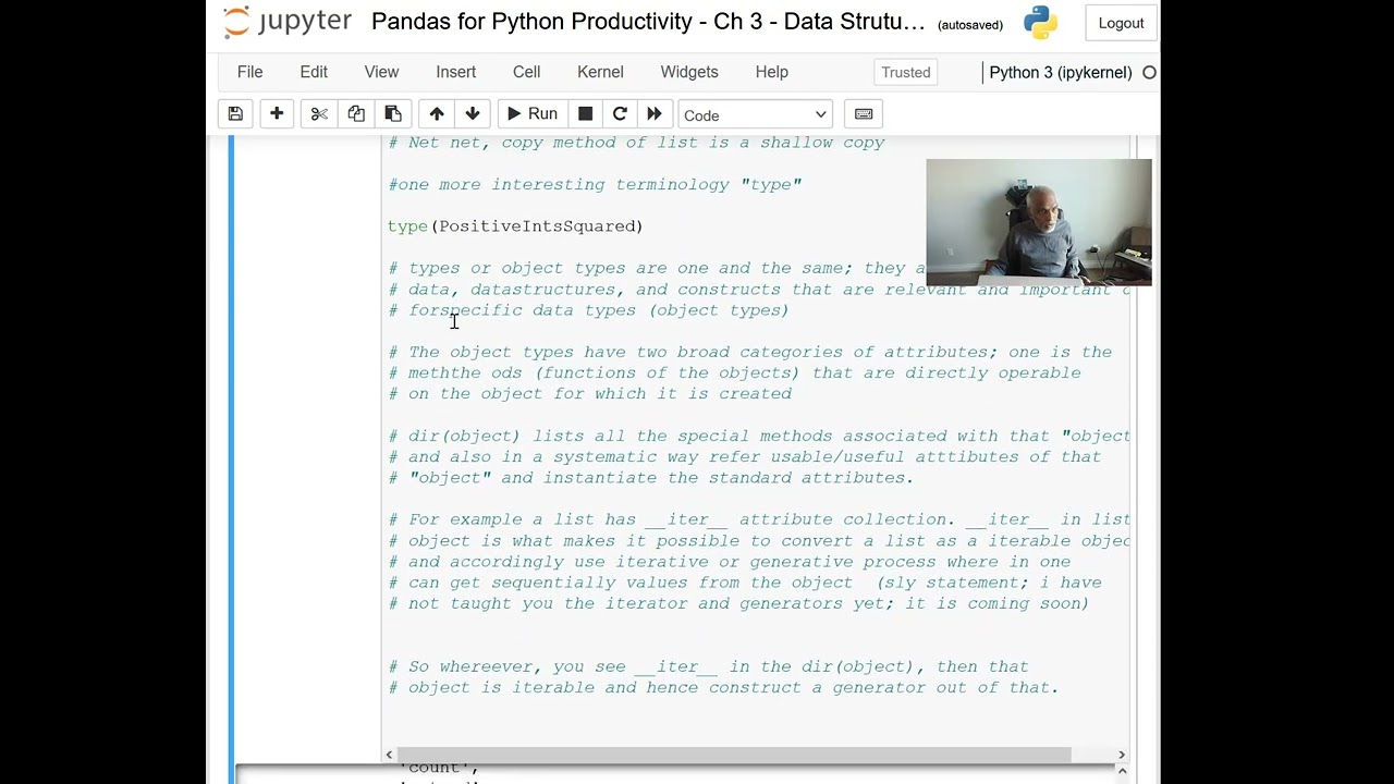 Python and Pandas for Data Science Productivity - ListsComprehensions