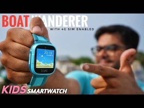 boAt Wanderer Kid's Smartwatch with 4G Sim Enabled, in-Built GPS and more ⚡⚡ Complete Testing ⚡⚡