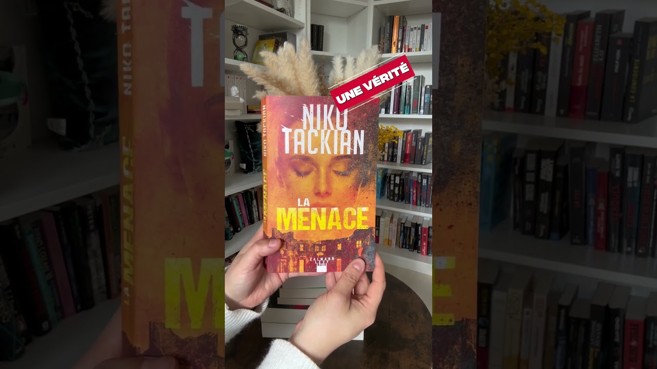 La menace - Niko Tackian #booktube #books #livre #bookworm #read #lecture #lamenace #nikotackian