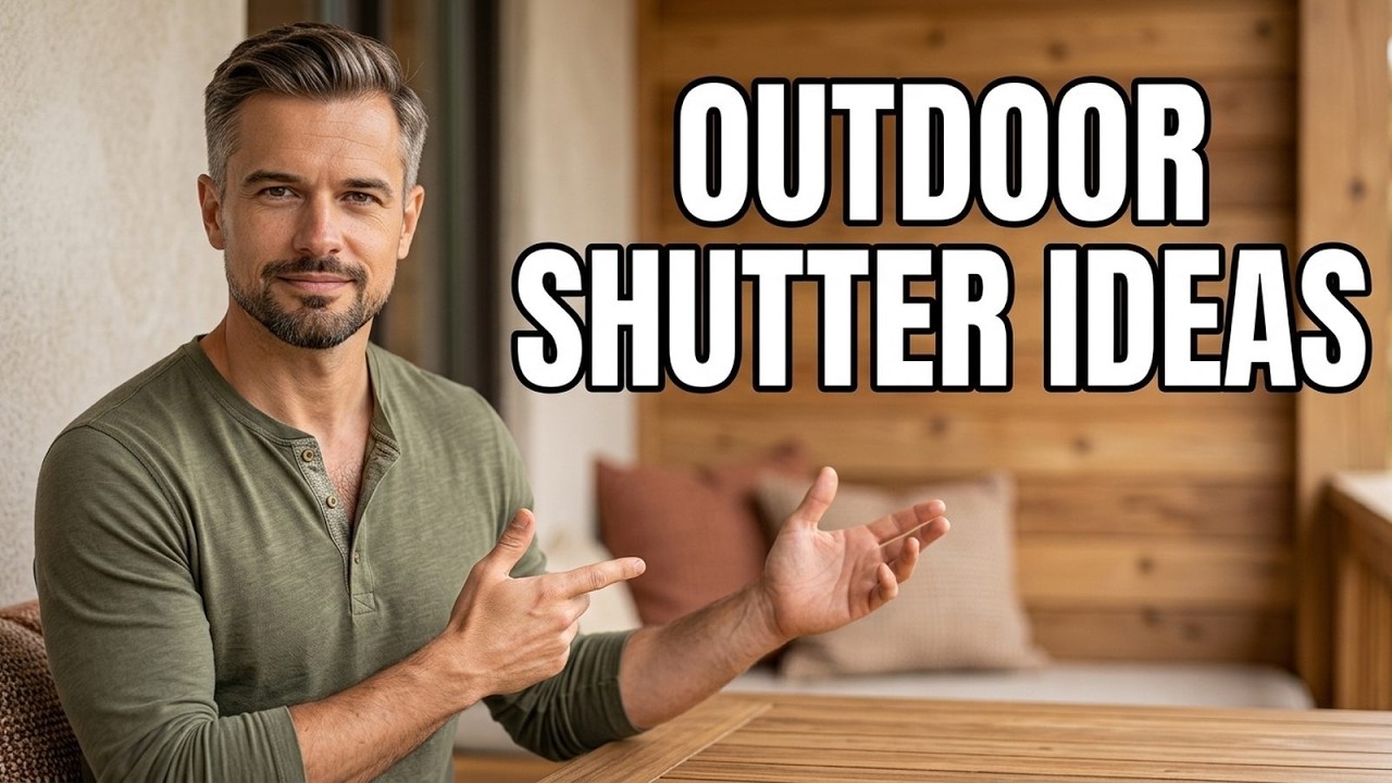 Top 10 Outdoor Shutter Ideas
