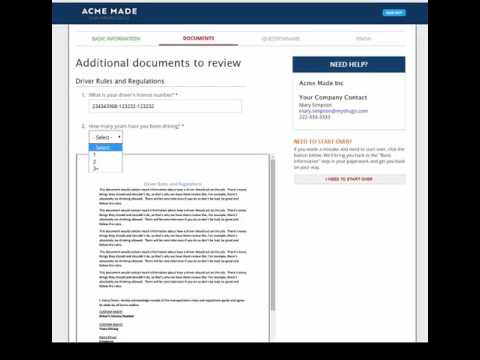 FLIGHT - New Hire Experience with Fillable Forms