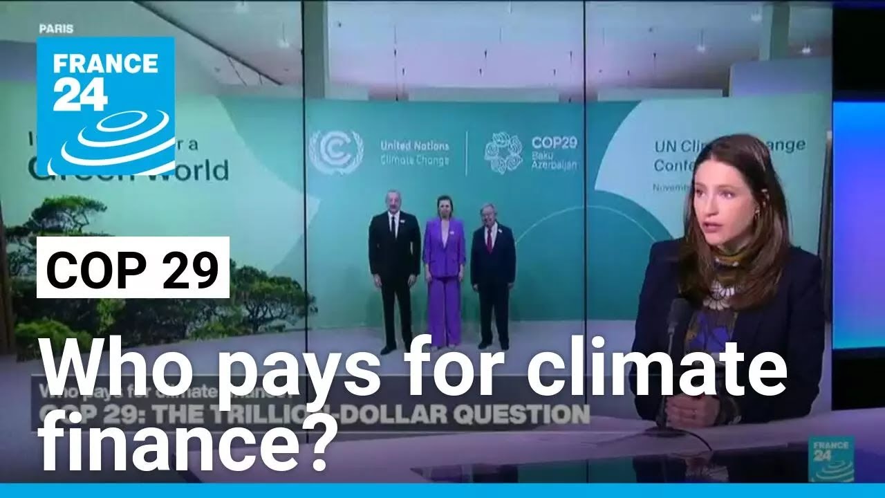 COP 29: Who pays for climate finance? • FRANCE 24 English