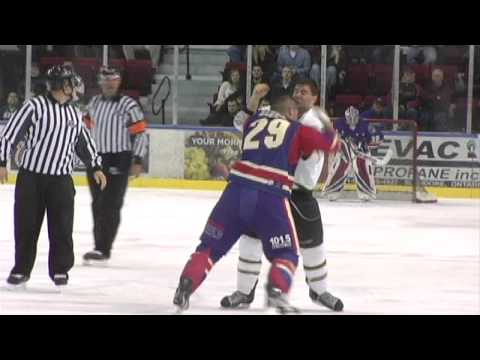 Patrick Bernier vs. Dannick Lessard, October 27, 2012 - Marquis de ...