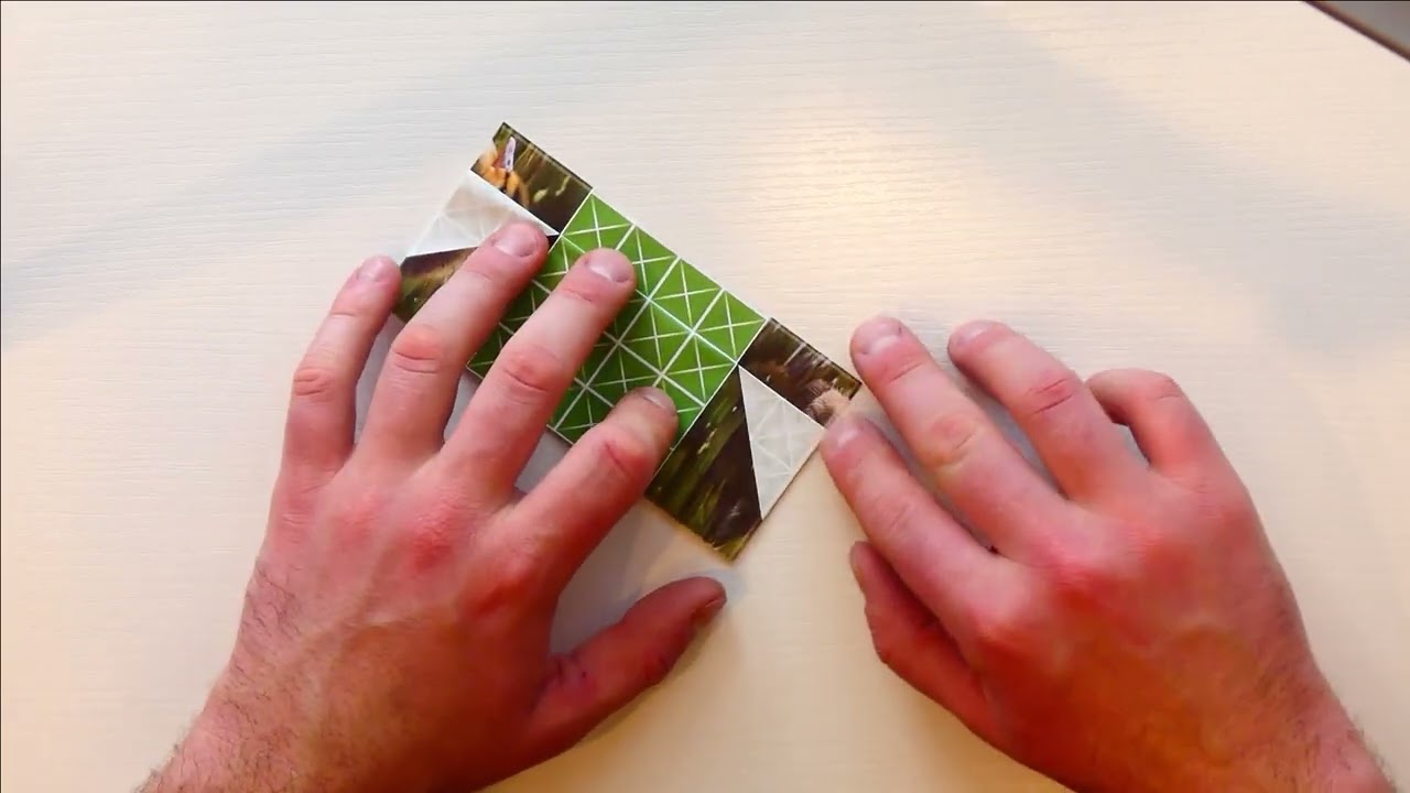 Foldology Origami Puzzles - Solution for #10