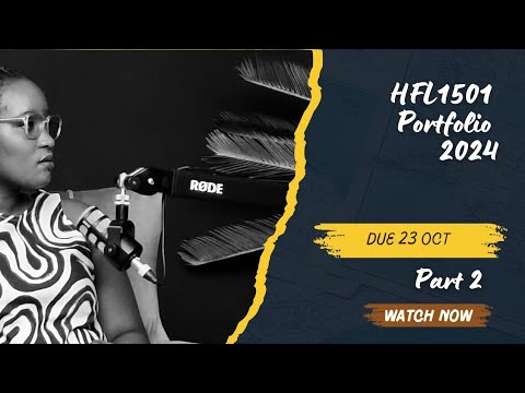 HFL1501 PORTFOLIO 2024โ| OCTโ| UNISA #southafricanyoutuber #varsity