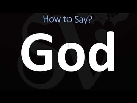 How to Pronounce God? (CORRECTLY)