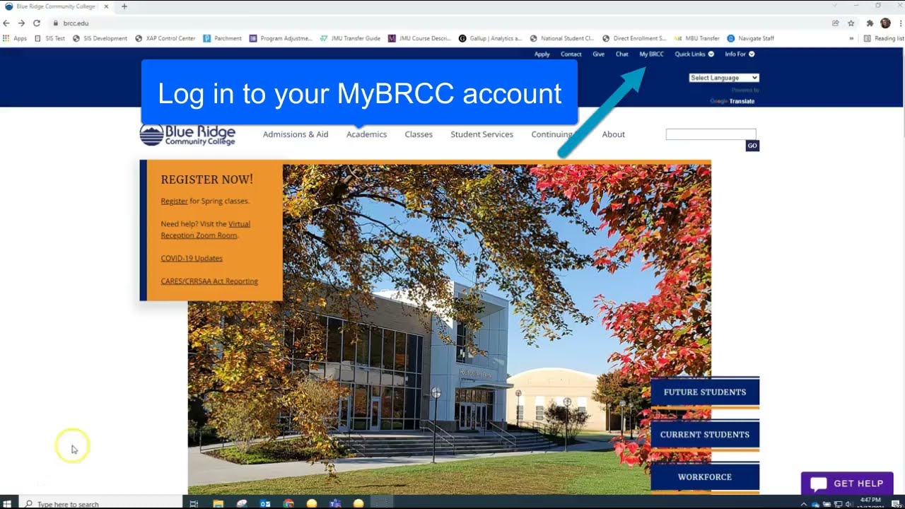 BRCC Library Appointment Scheduler Tutorial