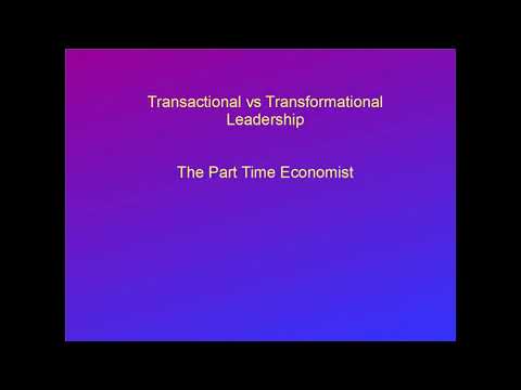 Transactional VS Transformational Leadership