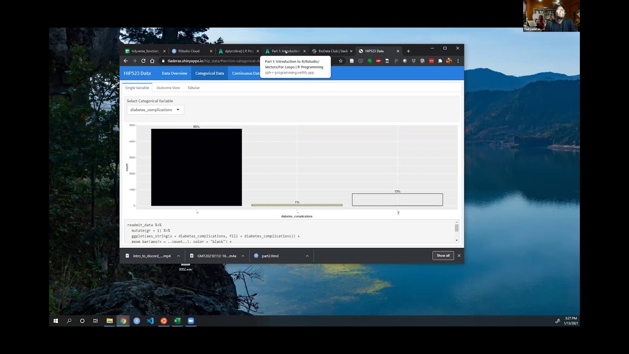 BSTA504 week2 - For loops, Projects, Loading Data, Data.Frames, and ggplot2