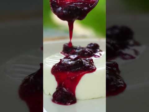 Indulge in the creamy delight of Berries Panna Cotta - a burst of fruity sweetness in every bite!