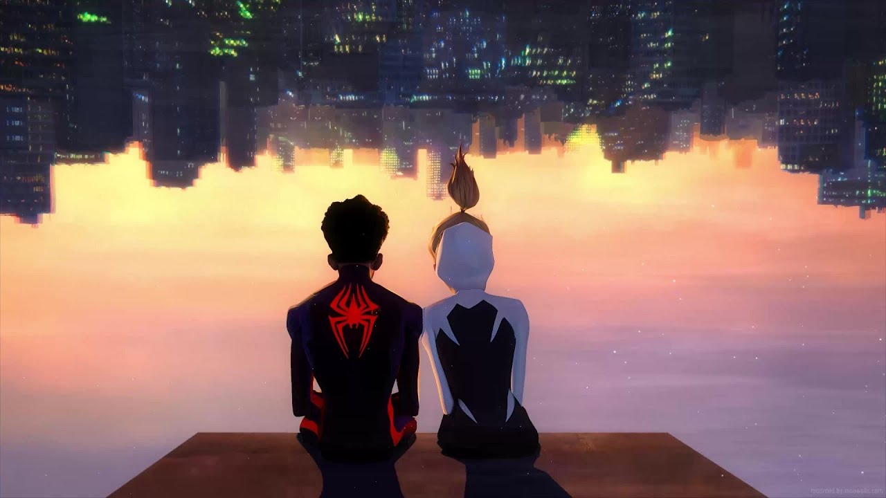 Miles Morales X Gwen Stacy Animated Live Wallpaper 4K Spider-Man: Across the Spider-Verse