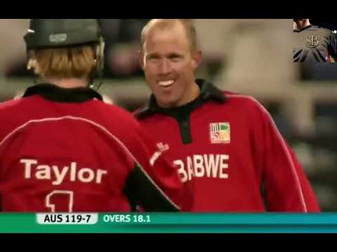 Zimbabwe Beat Australia Create History in 2007 World Cup