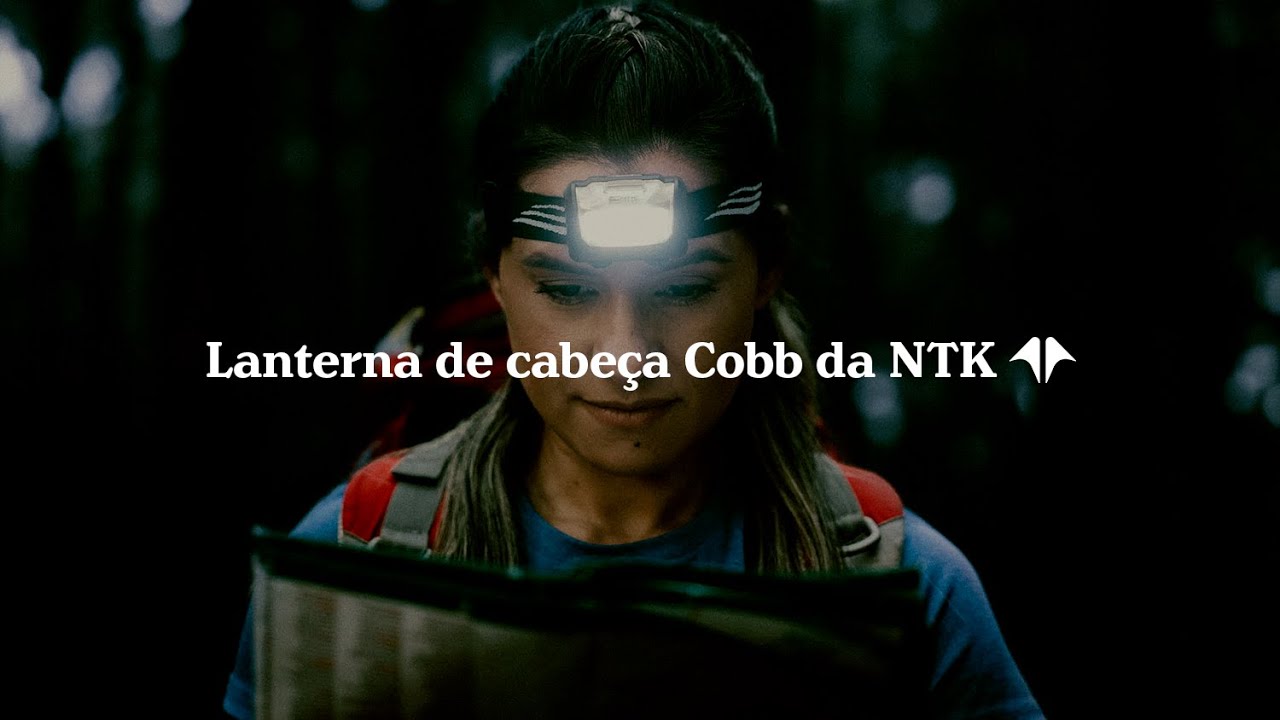 Como usar a lanterna de cabeça Cobb da NTK