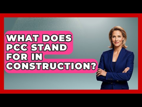 What Does PCC Stand For In Construction? - Civil Engineering Explained