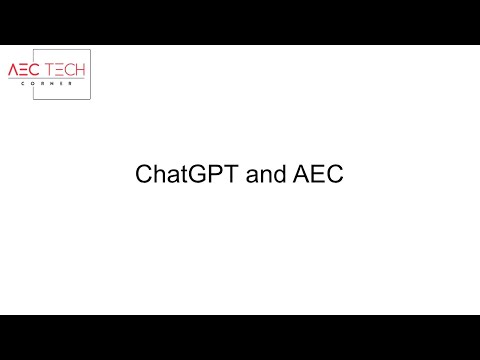 ChatGPT: The Game-Changing Technology for the AEC Industry