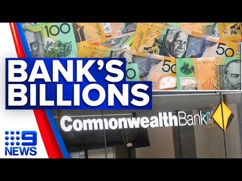 CBA records whopping $5.15b profit as interest rates soar | 9 News Australia