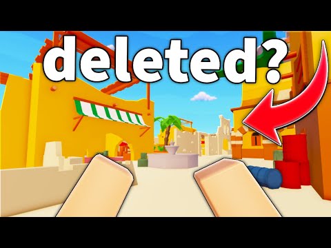 The History of DELETED MAPS in Roblox Arsenal...