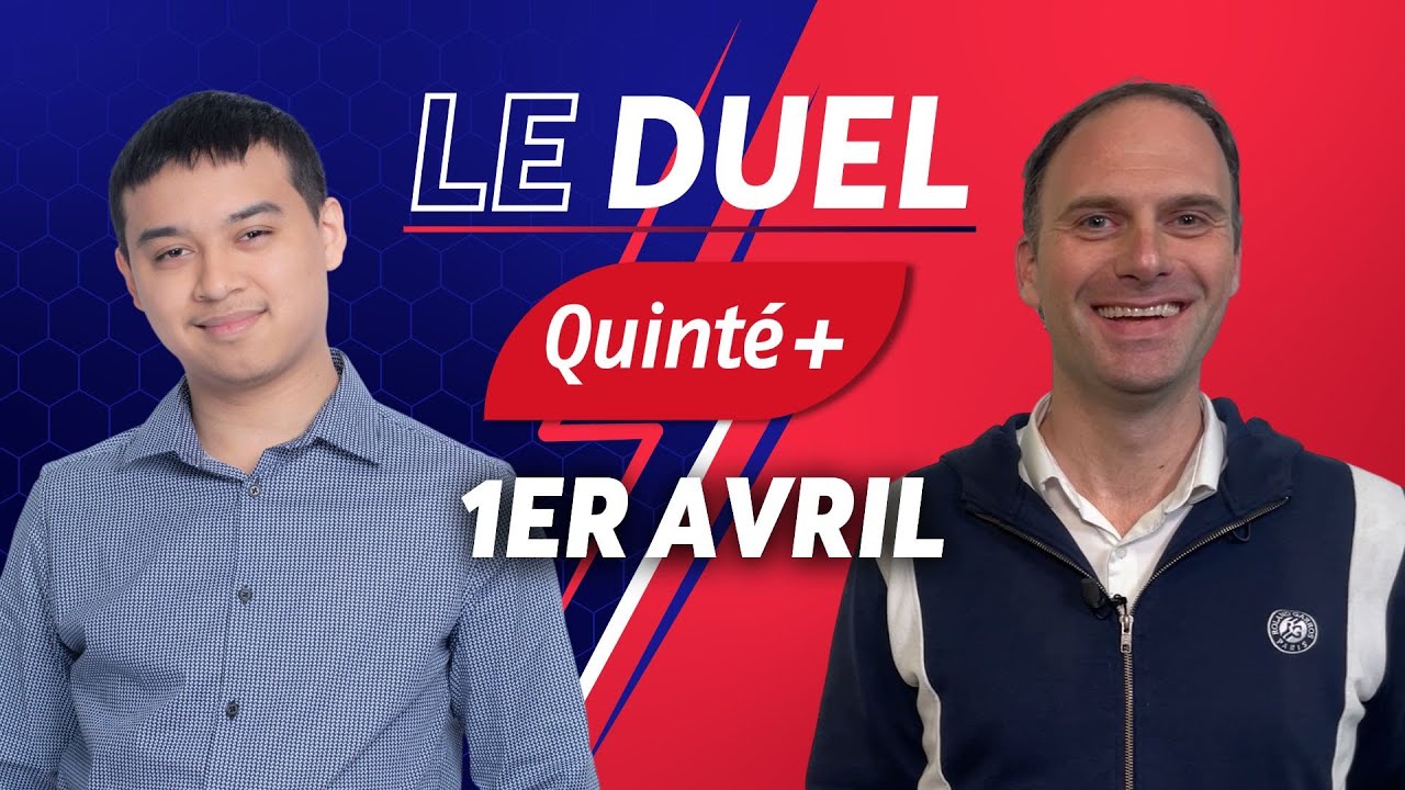 LE DUEL DU QUINTÉ+ DU SAMEDI 1ER AVRIL À SAINT-CLOUD (R1C3) ⚡