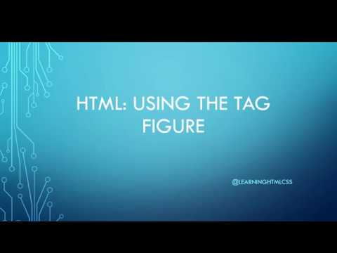 HTML: Using Tag Figure and Figure Caption