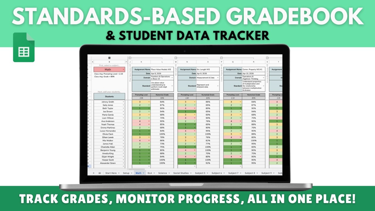 Standards Based Gradebook | Tutorial