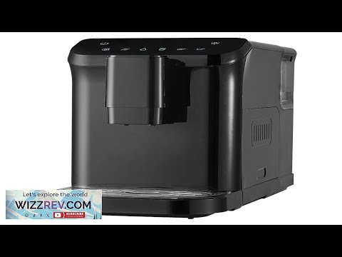 Automatic Espresso Machine 15Bar with Built In Grinder & 15 Grinding Level Review