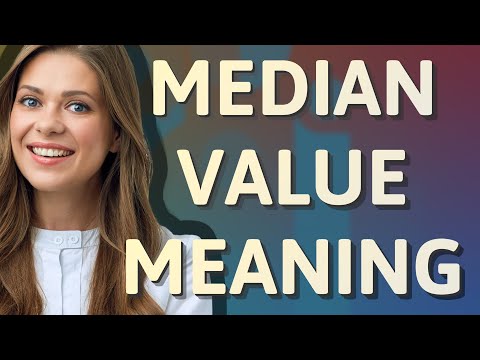 Median value | meaning of Median value