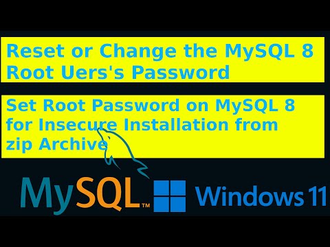How to Reset/Change the MySQL 8 Root Password | How to Set Root Password on MySQL 8 Insecure Install