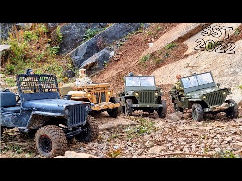 It's a JEEP Thing! - ROC Hobby 1/6 Willys Jeep Quarry Group Run