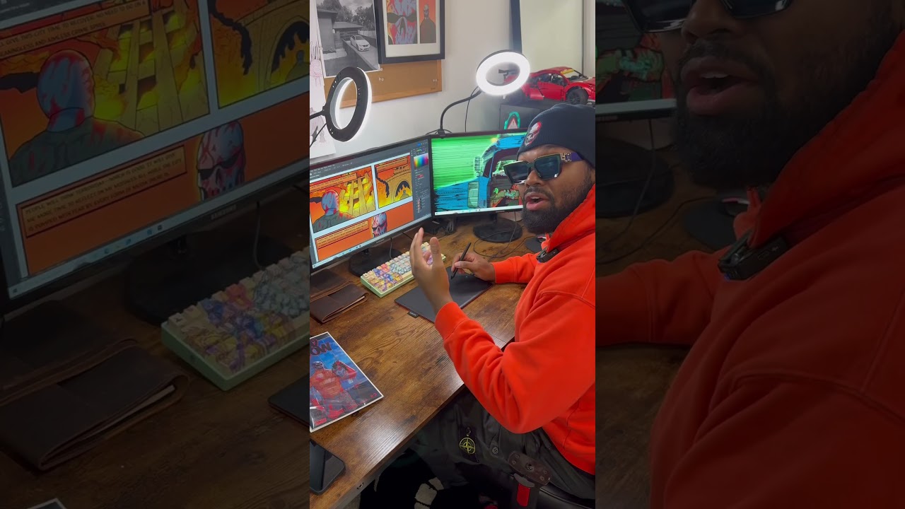 How to make comic books #comic #comicbooks #indiecomics