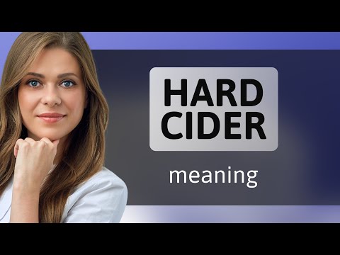 Unveiling the Secrets of "Hard Cider"