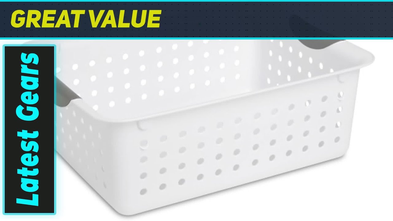 Sterilite Ultra Baskets: The Ultimate Storage Solution