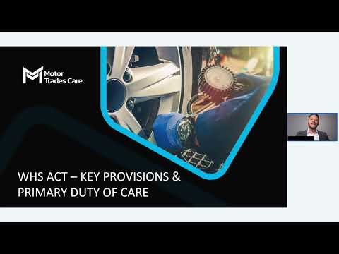 WHS Duty of Care and Obligations Webinar December 2023