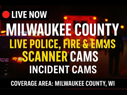 Milwaukee County Police Scanner – Live Incident Cams | Real-Time Police, Fire & EMS Feeds