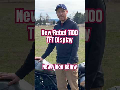 Hondaβs TFT Display: Rebel 1100 Best New Feature! #shorts #rider #honda #hondarebel #bikelife #fyp