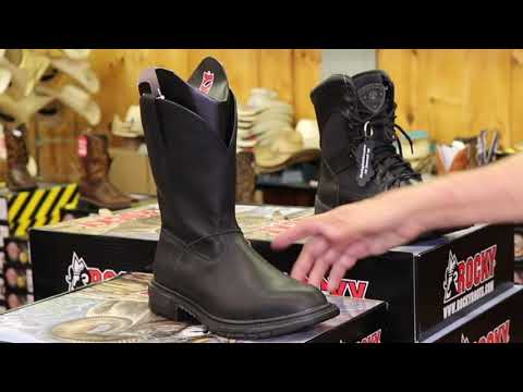Black Rocky Boots