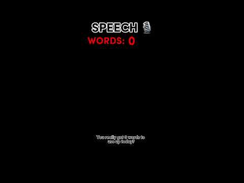 You must use up all your words by the end of the day or else… #shorts #acting #funny