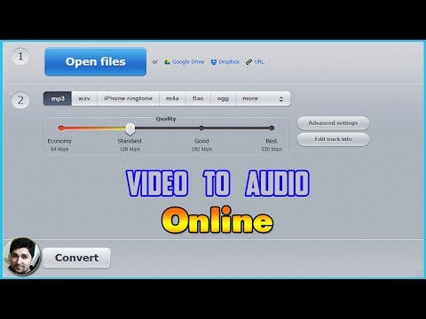 Video to Audio Online Converter | How to convert video to audio online