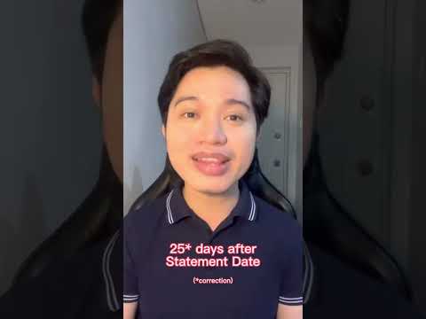 Credit card? Statement Date? Due Date? Credit Limit? Alamin...